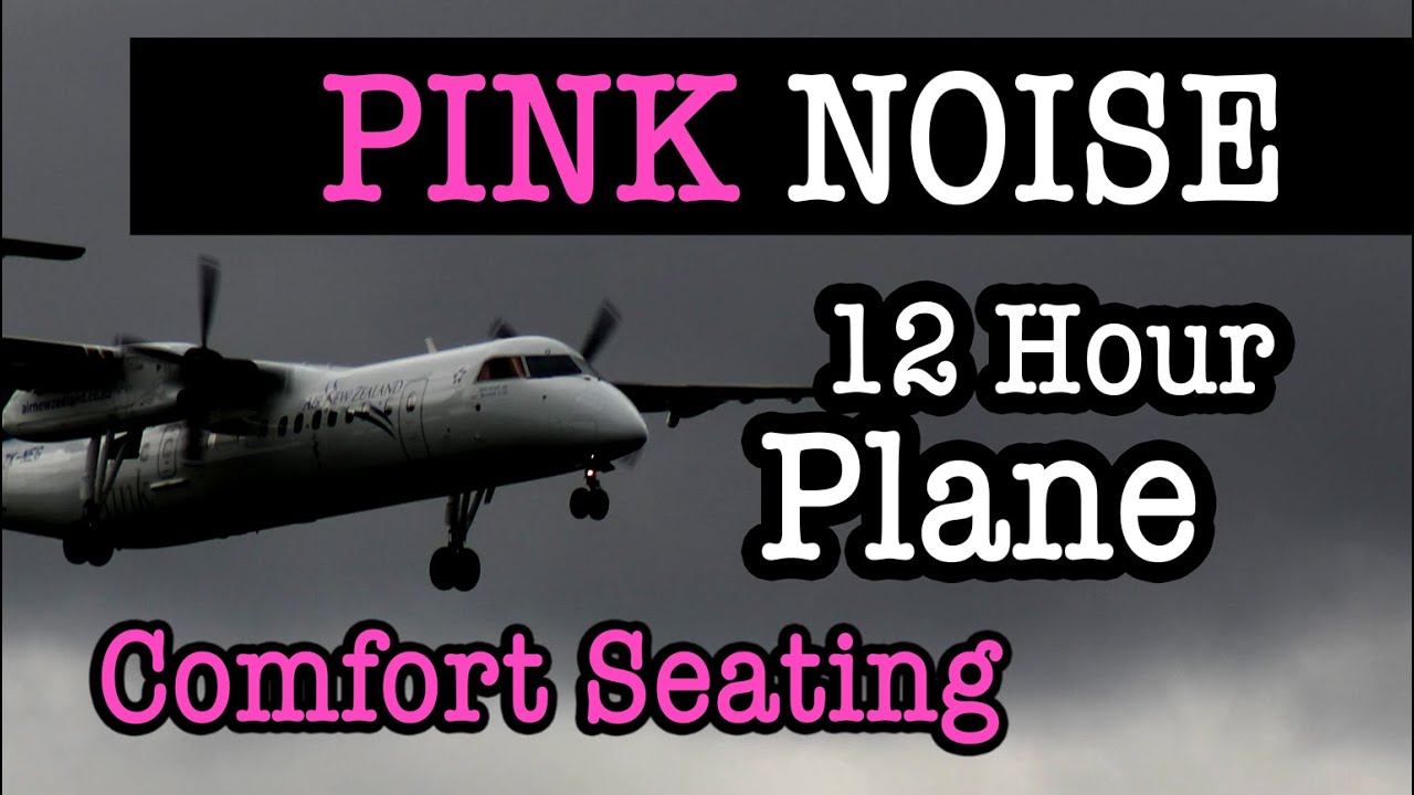 Prop Plane White Noise | First Class Seat | 12 hours propeller airplane ...
