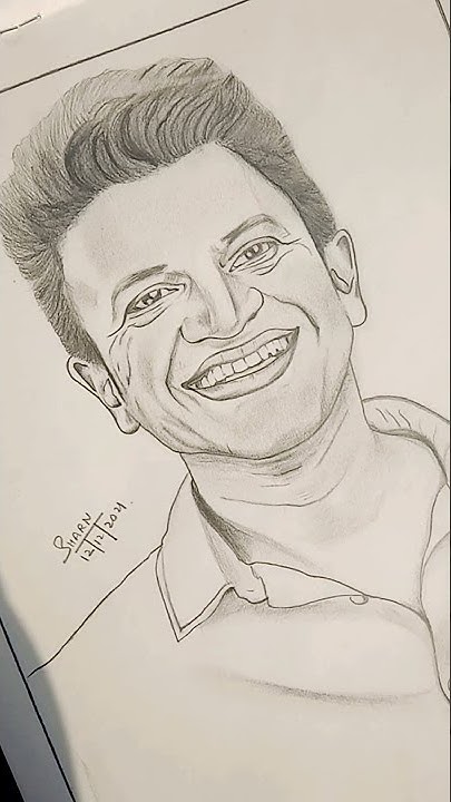 puneeth rajkumar pencil sketch drawing #shorts #art #puneethrajkumar #puneeth #rajkumar #appu # ...