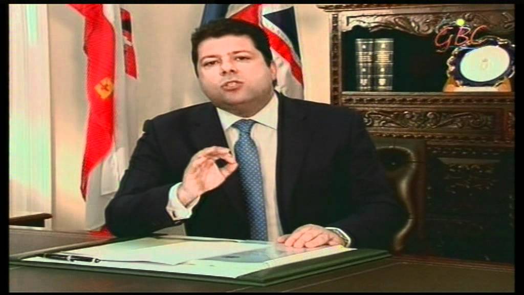 Chief Minister Of Gibraltar Fabian Picardo Financial Statement - YouTube