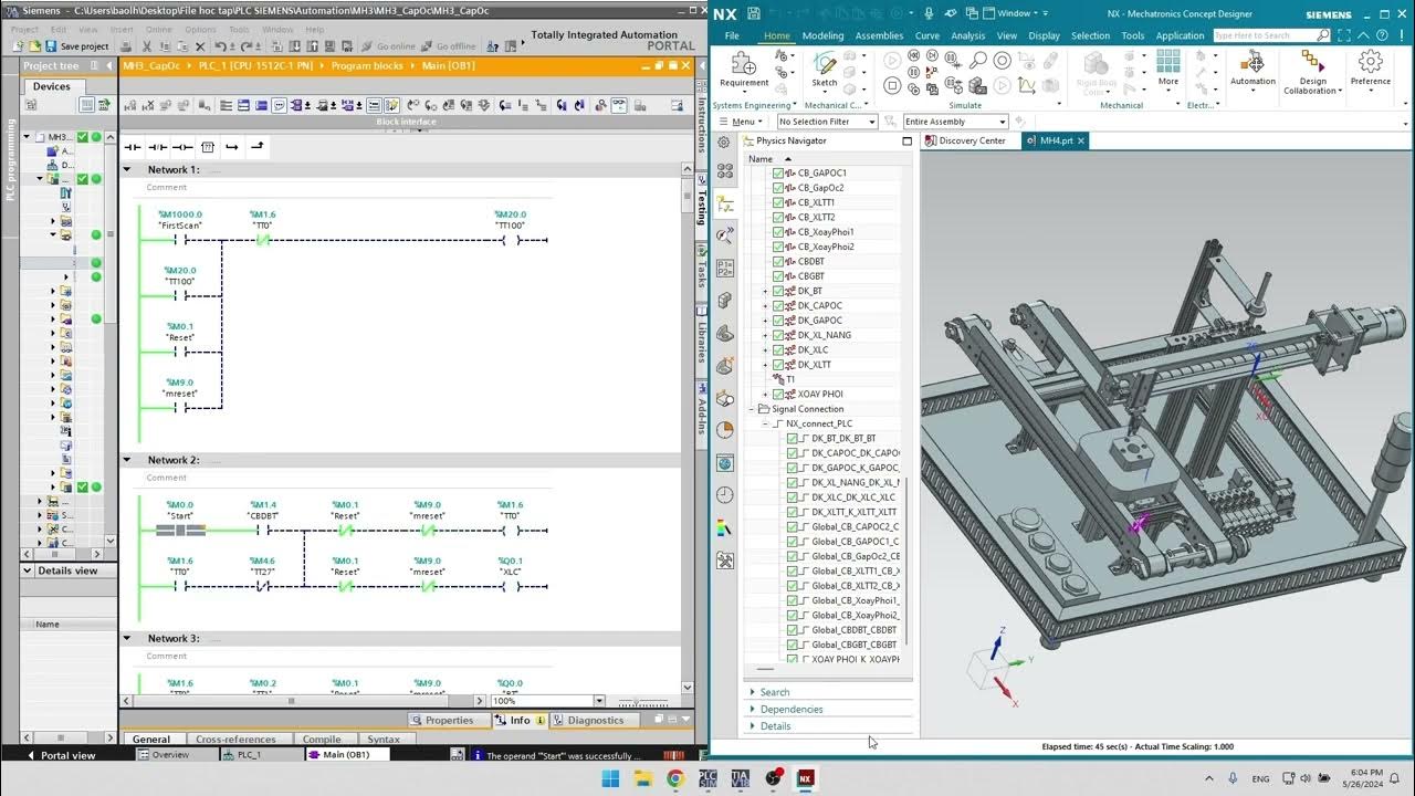 TIA-controlled NX MCD simulation guide model 3 &4 ( Part 2) - YouTube