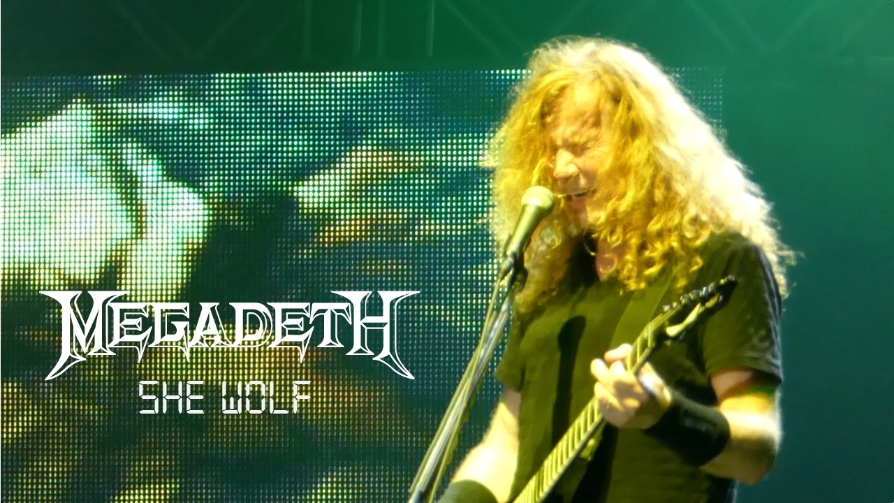 Megadeth - She Wolf (Kuala Lumpur, May 4) - YouTube
