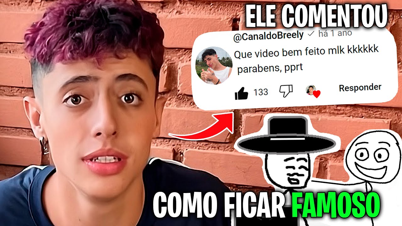 COMO FICAR FAMOSO IGUAL O BREELY - YouTube