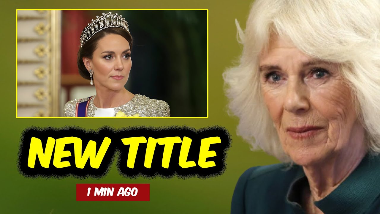 Breaking News: Kate Middleton Takes the Throne as Camilla Loses Her ...