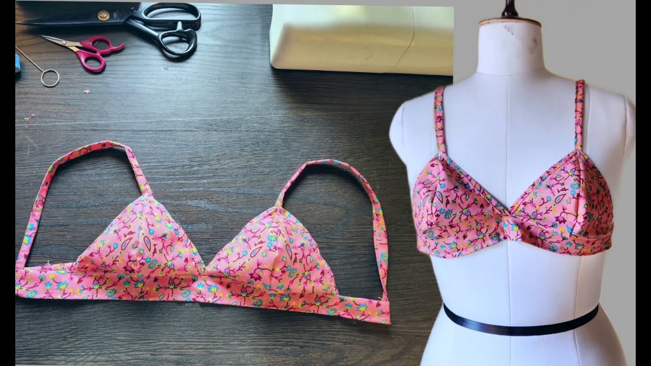 30 Size Bra Cutting and Stitching | Teenage Bra | Small Size - YouTube