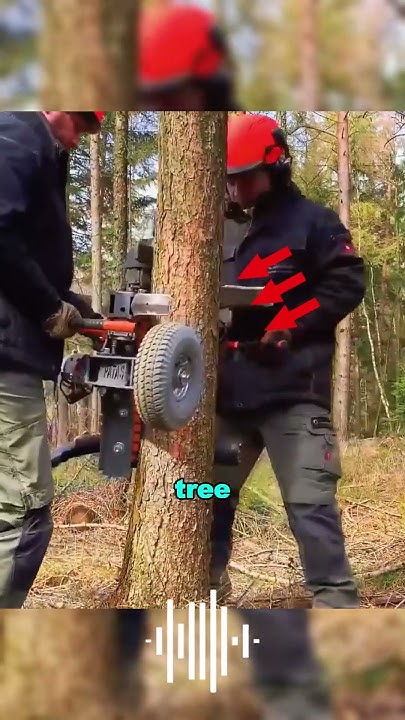 The inventor of the tree-climbing robot is a genius - YouTube