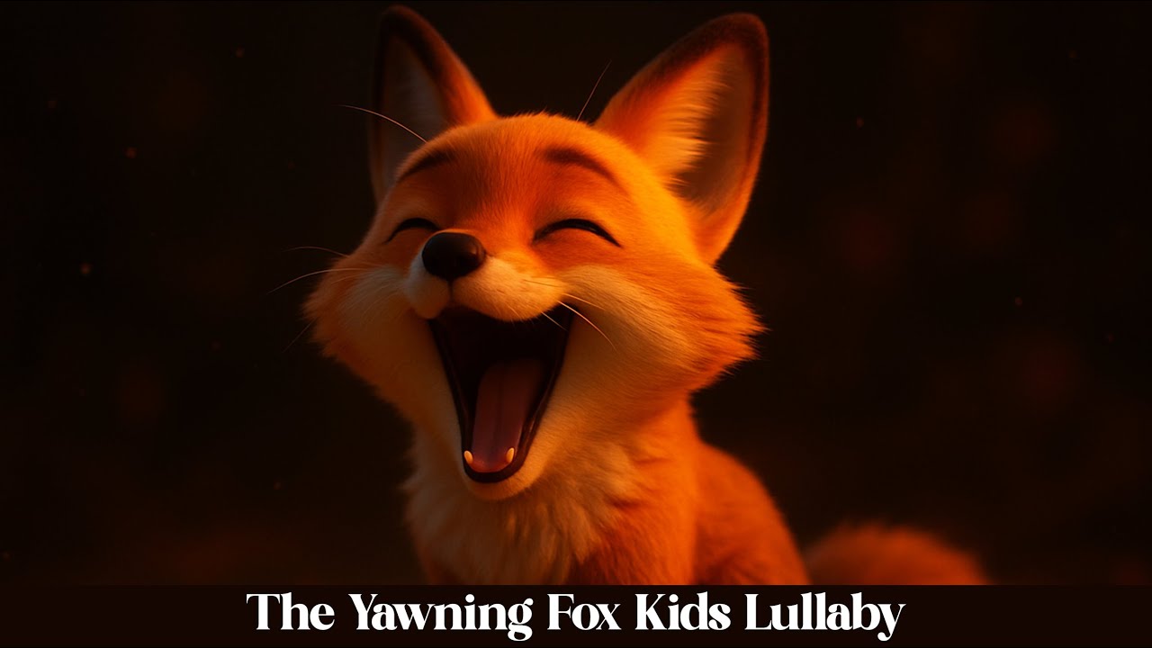 🦊💤 The Yawning Fox | Forest bedtime lullaby for toddlers and kids 🌙🌲 ...