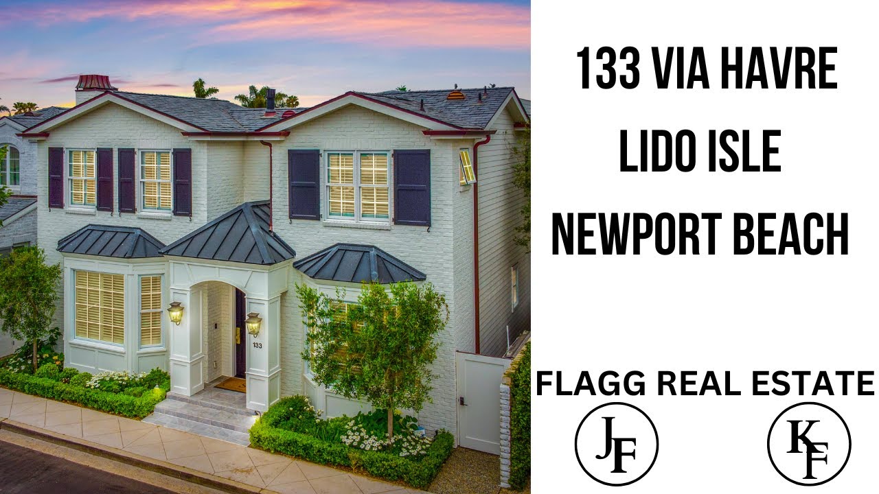 133 Via Havre | Lido Isle | Newport Beach, Ca - YouTube