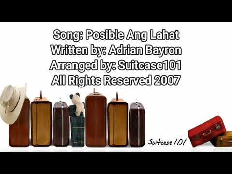 Posible Ang Lahat - Suitcase101 - Lyric Video - YouTube