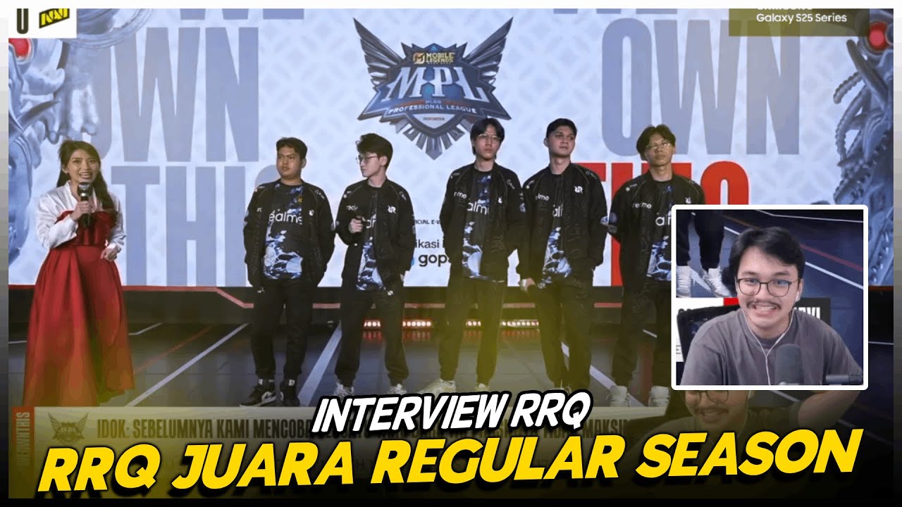 INTERVIEW RRQ SANG JUARA REGULAR SEASON‼️ - YouTube