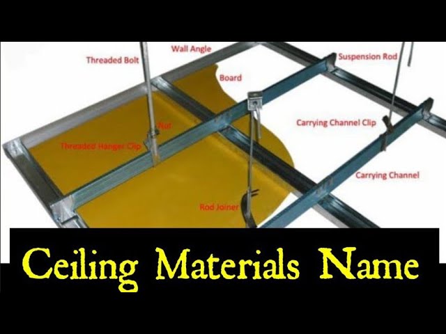 Materials Needed For Ceiling Using Metal Furring Channel - Infoupdate.org