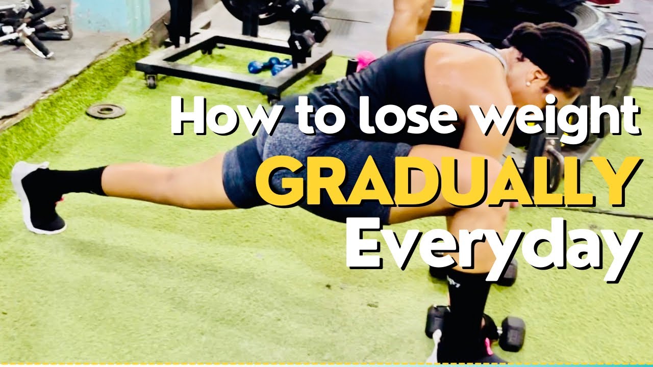 Lose weight gradually - YouTube