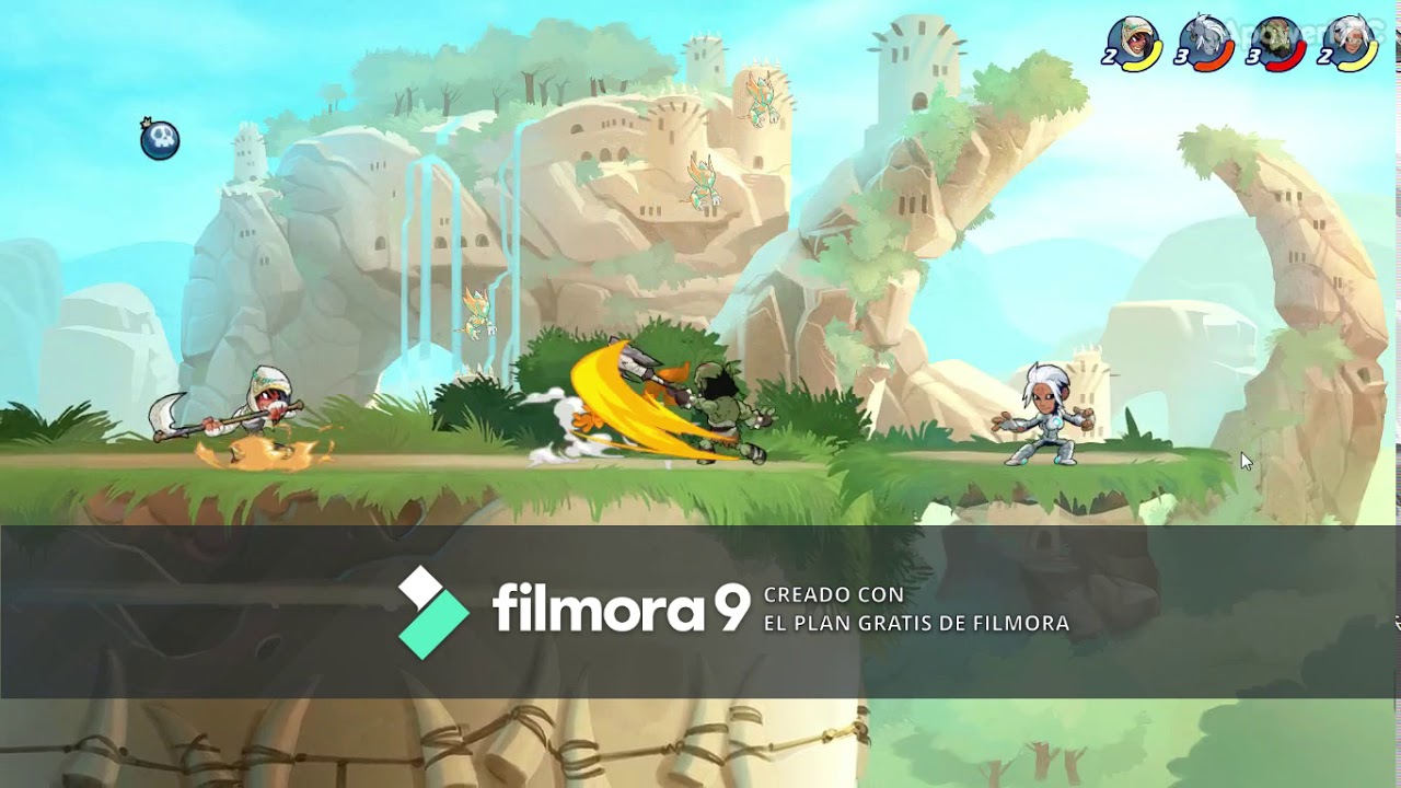 gameplay de brawhala (primer video xd) - YouTube