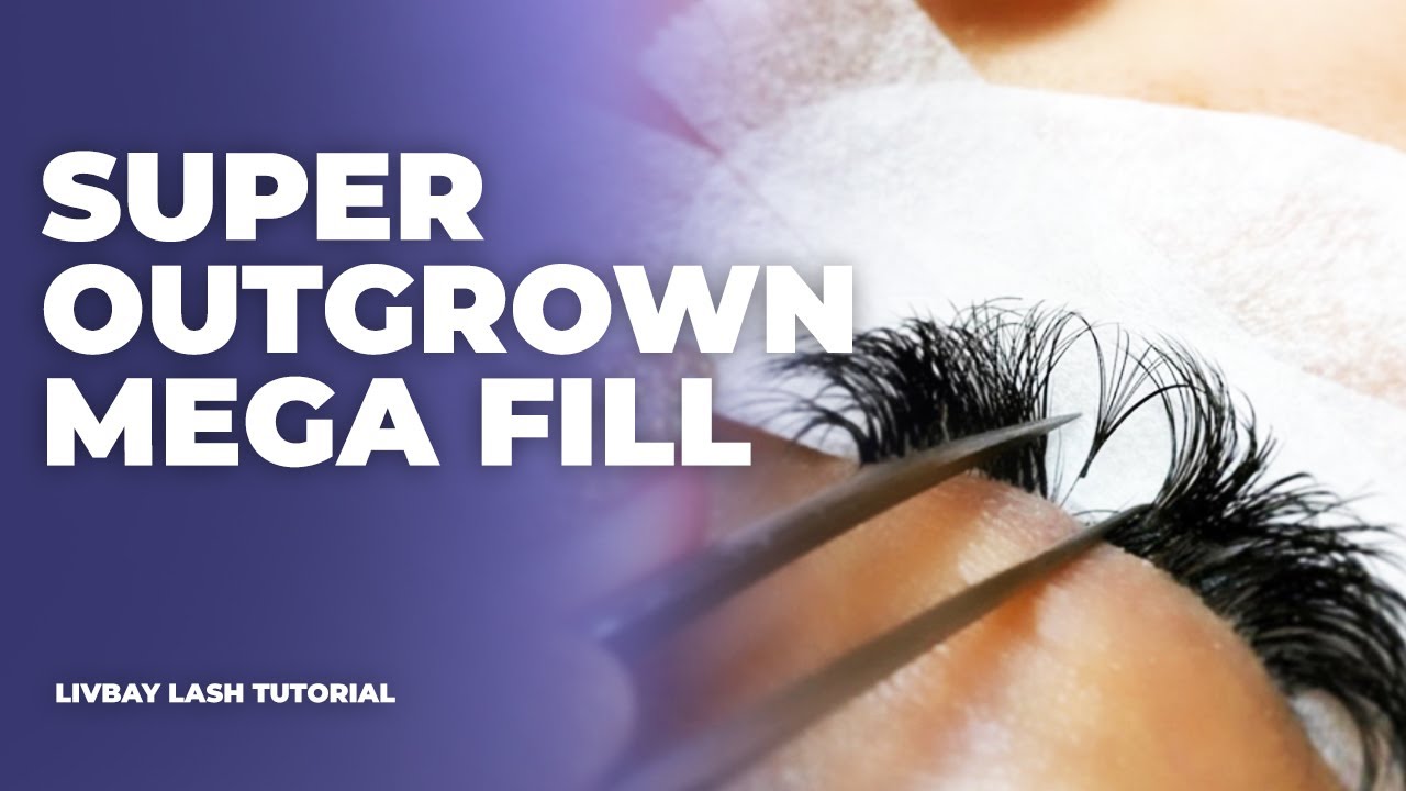 Mega Volume Lash Extension Fill - Lash With Me - Lash Artist Tips - YouTube