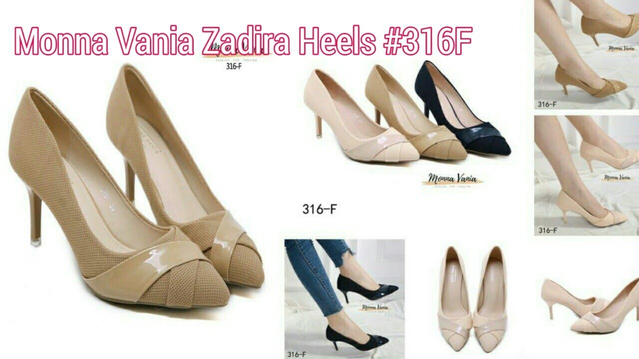 New Arrival New Edition Monna Vania Zadira Heels #316F - YouTube