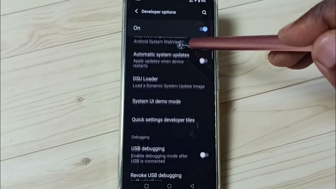 Vivo Y28 5G : How to Enable USB Debugging Mode - YouTube