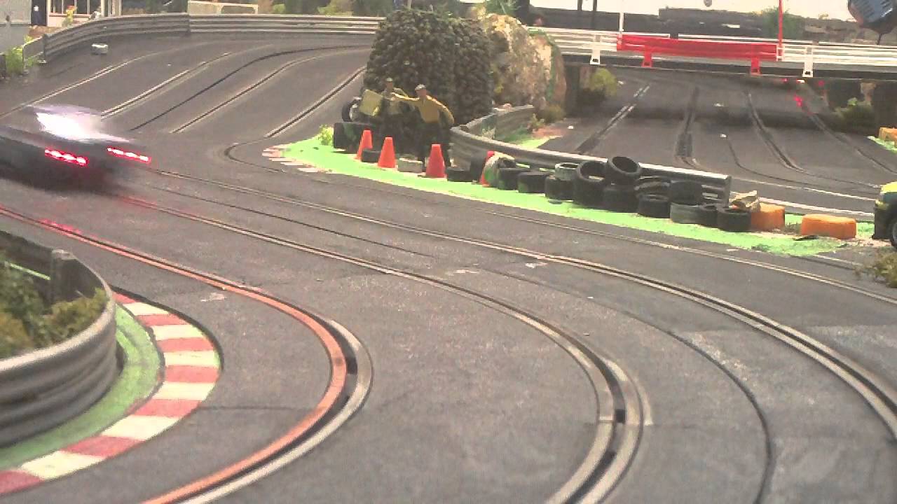 Scalextric racing rallycross part 1 - YouTube