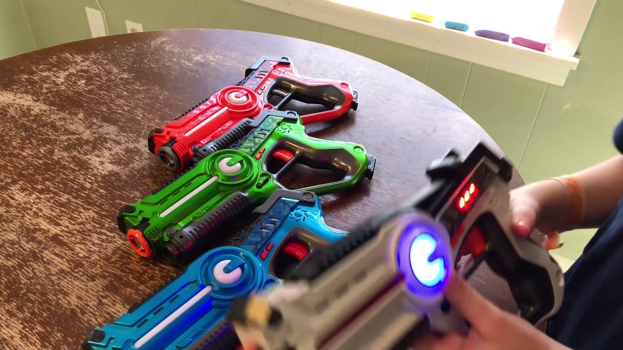 Laser Force - Laser Tag Guns - YouTube
