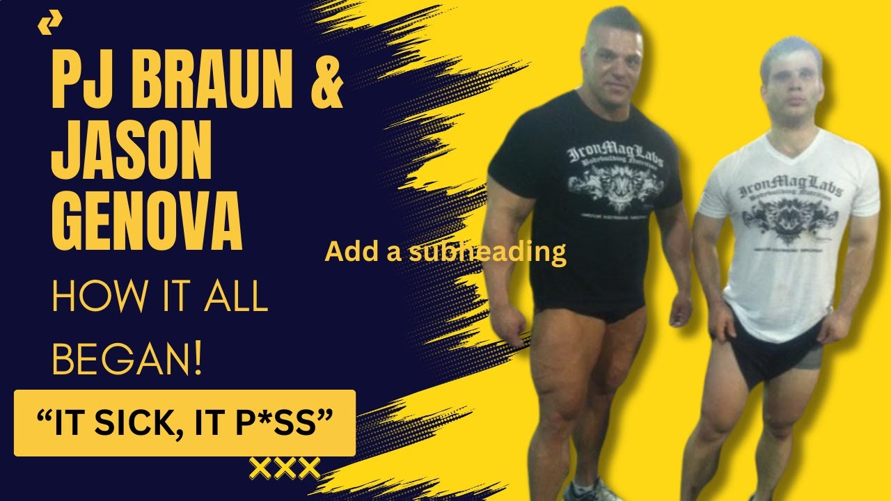 JASON and PJ BRAUN: How It All Began! - YouTube