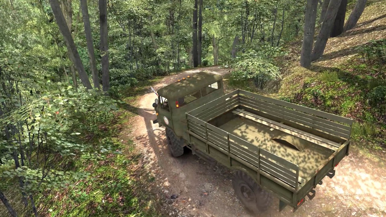 [ETS2]Demonstration of forest roads - YouTube
