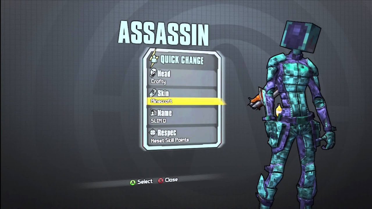 Borderlands 2 Minecraft skins - YouTube