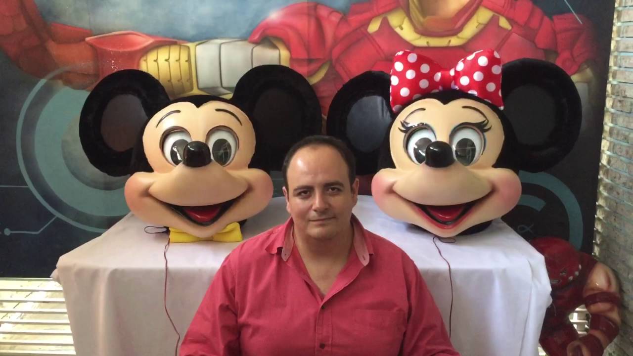 Raton animatronic Botargas Máximo - YouTube