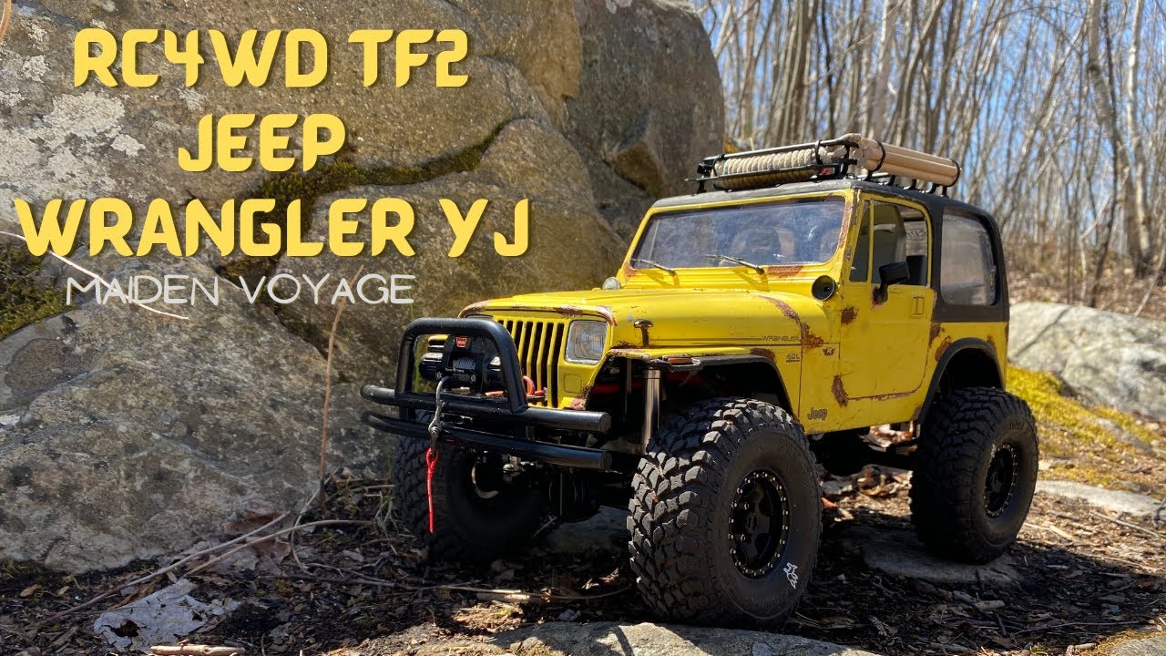 RC4WD TF2 SWB JEEP YJ MAIDEN VOYAGE - YouTube