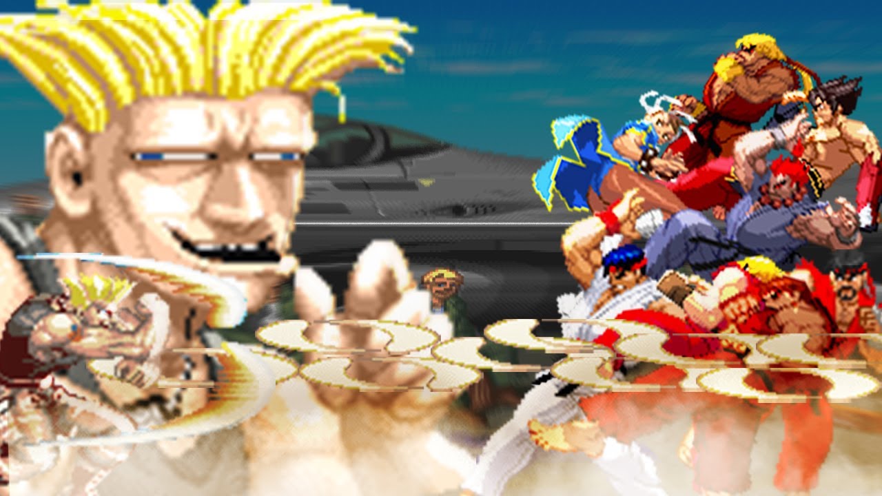 Family Guile vs Everyone! Street Fighter - YouTube