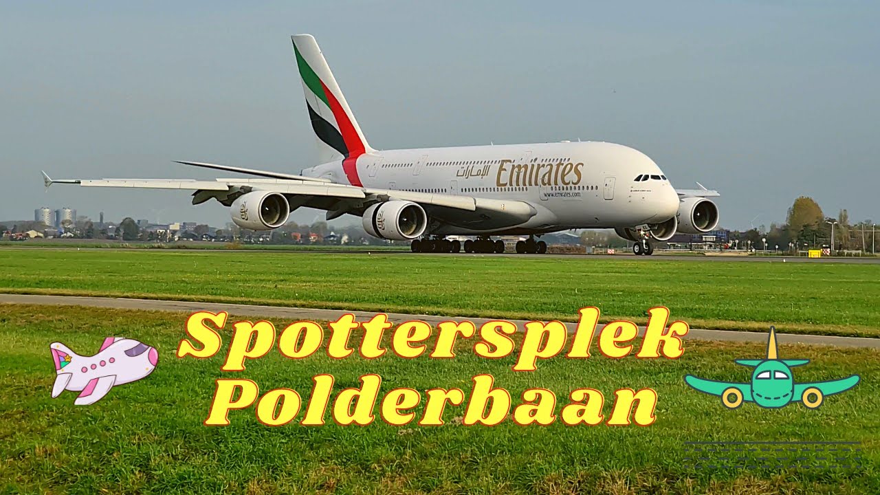 Spottersplek Polderbaan Schiphol airport | Planespotting Locations ...