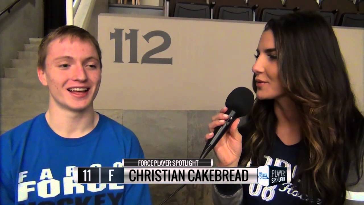 Fargo Force Player Spotlight November 27 - #11 Christian Cakebread ...