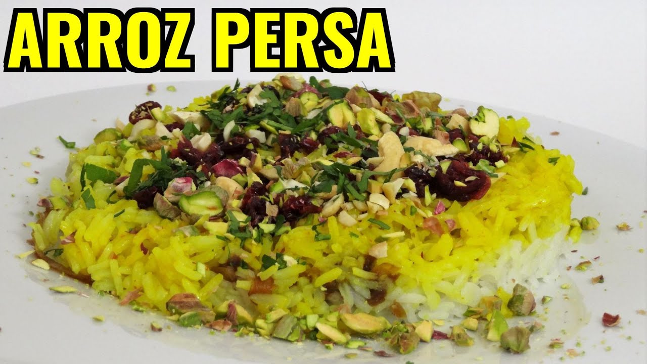 👩‍🍳 Receta Arroz Persa | Como Hacer Arroz Persa - YouTube