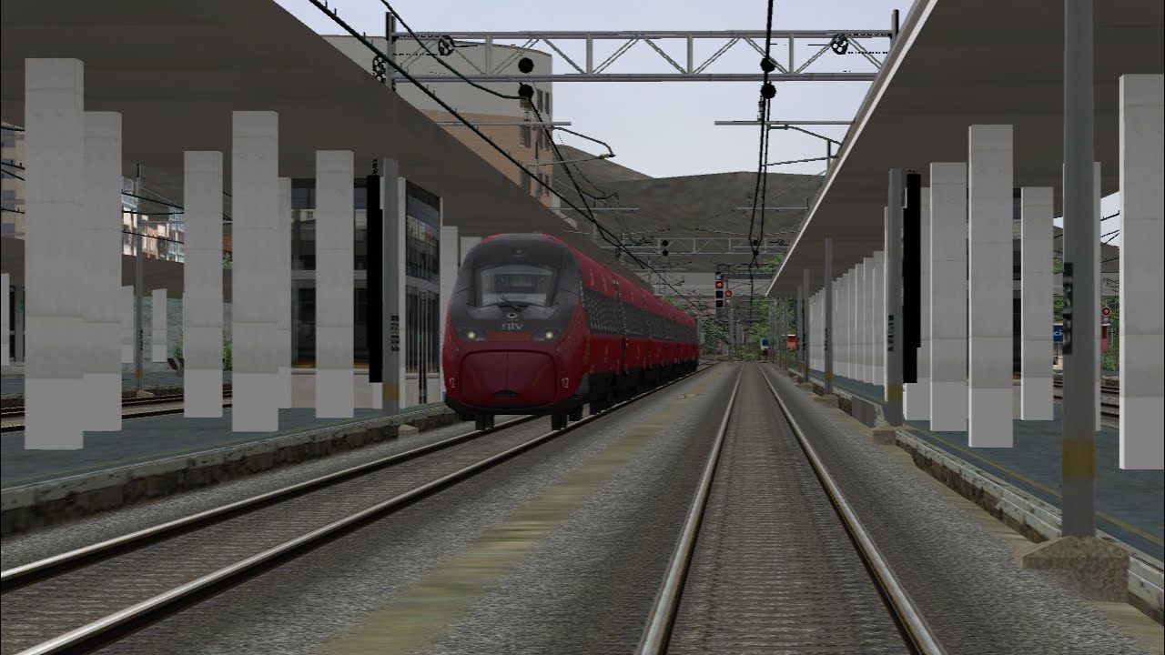Open Rails/Train Simulator - Italo Av 9938 da Brescia a Roma Termini ...