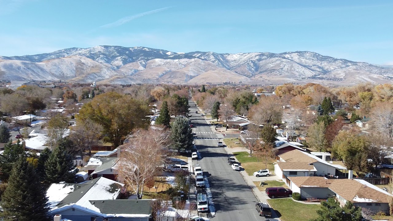 Carson City, Nevada 360 Drone View - YouTube