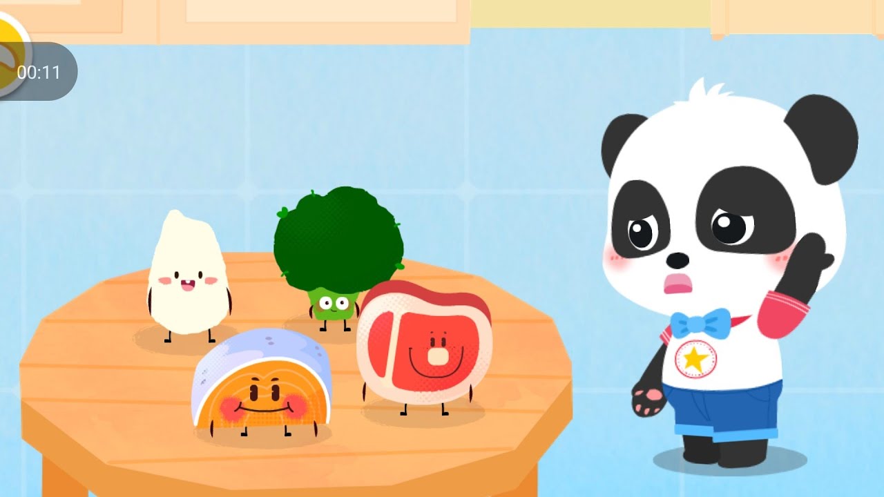 Baby Panda World - Kitchen - Chef - Little Panda Games - Baby Bus ...