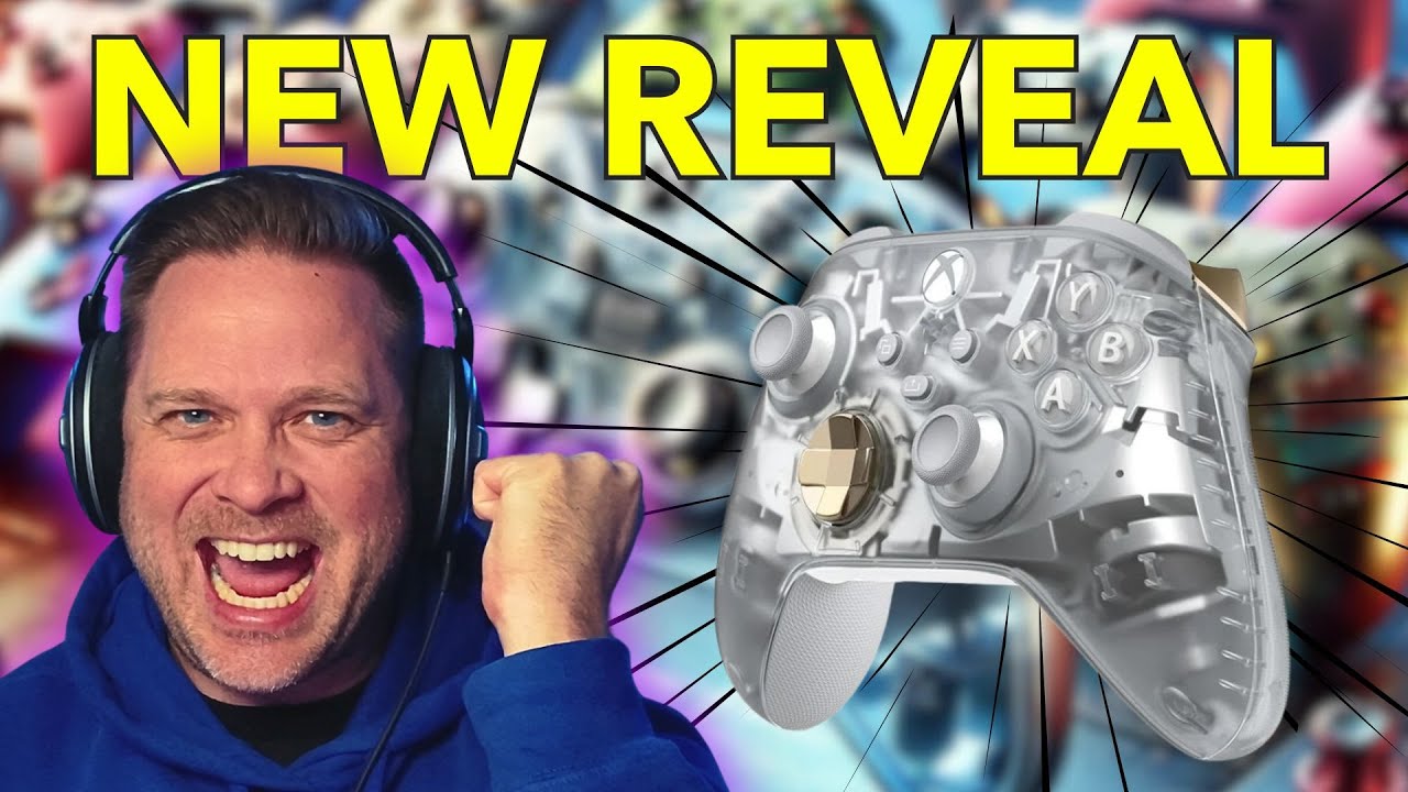 Xbox Just Dropped Its COOLEST Controller Ever! Transparent & Custom ...