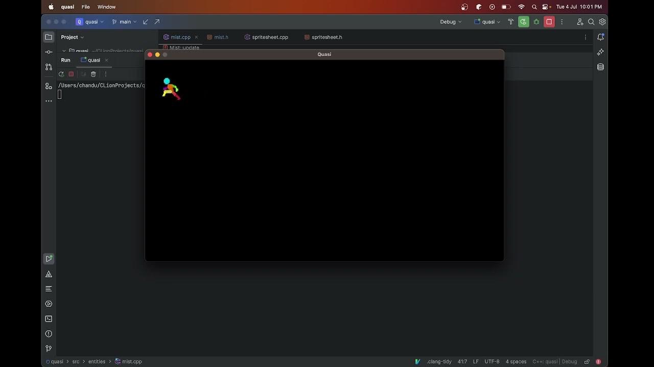 Animated Movement With Cpp And Sfml Youtube
