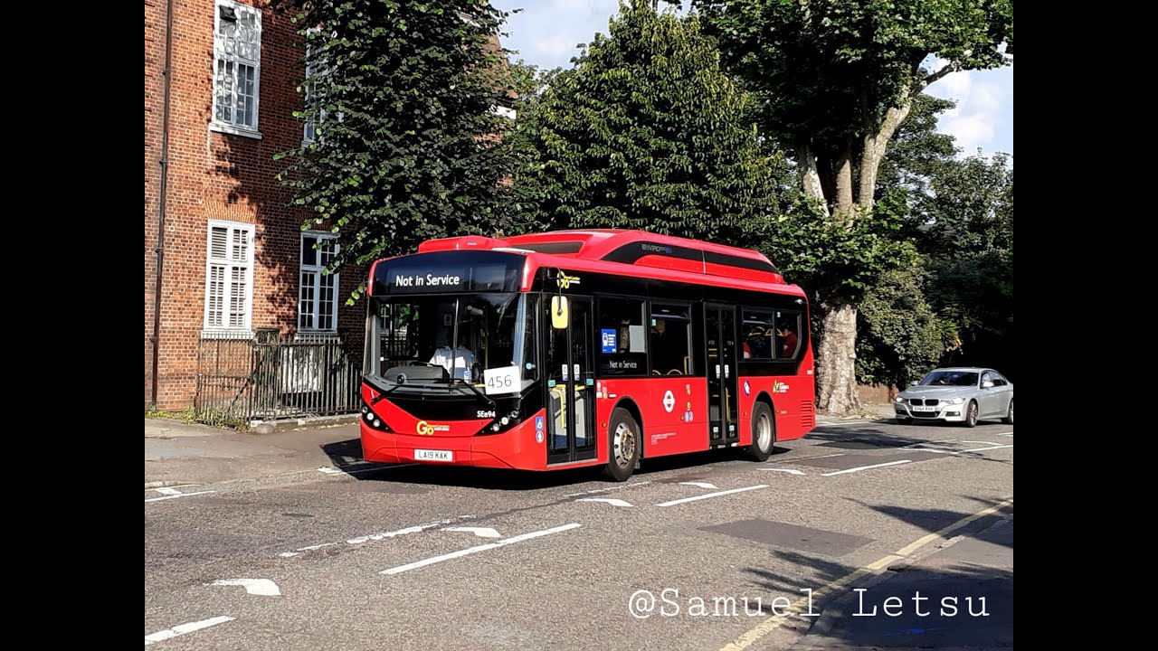 *FIRST TIME* GoAhead London | Route 456 - SEe94, LA19KAK | Enfield ...