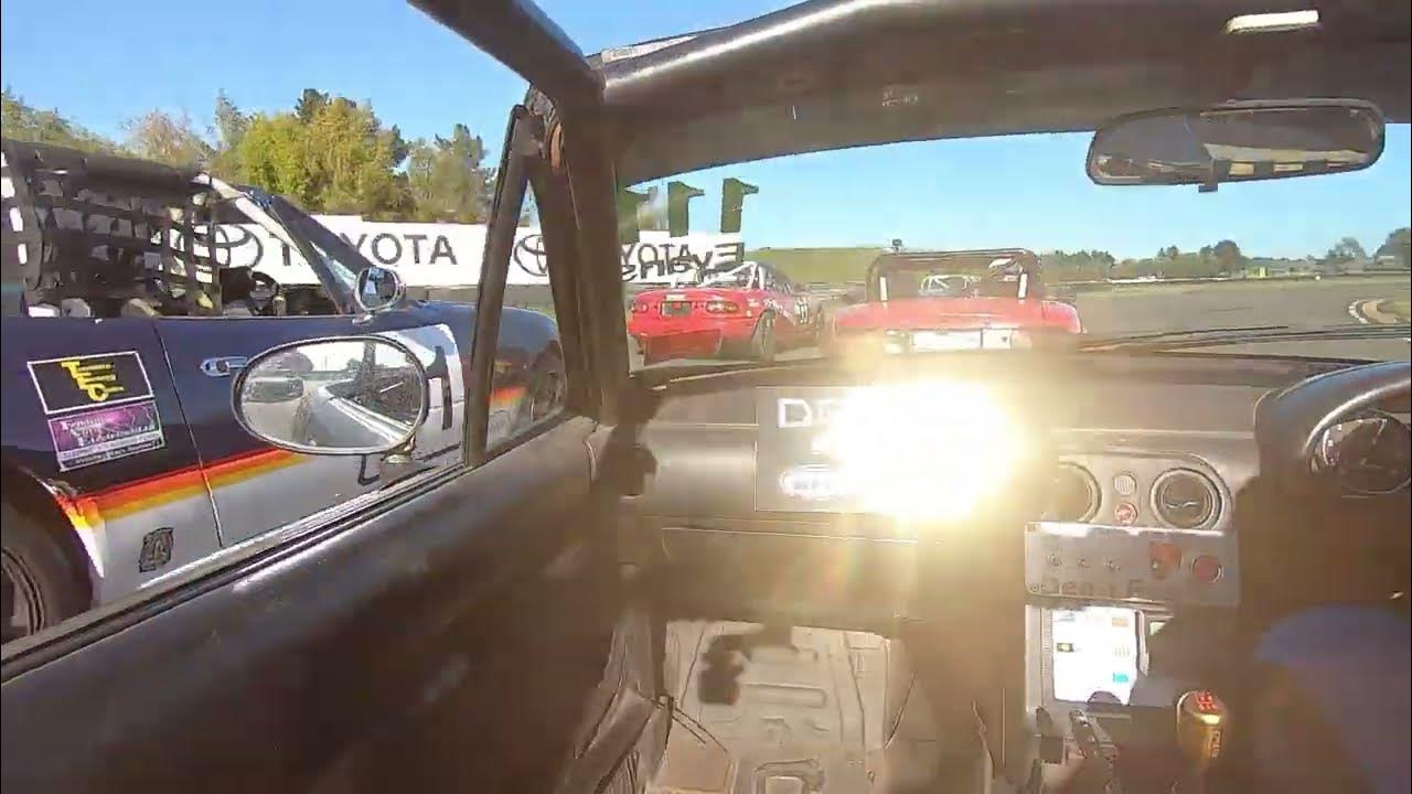 MX-5 Heritage Cup 2024, Rd4, race 1, Manfeild, Dean Evans - YouTube
