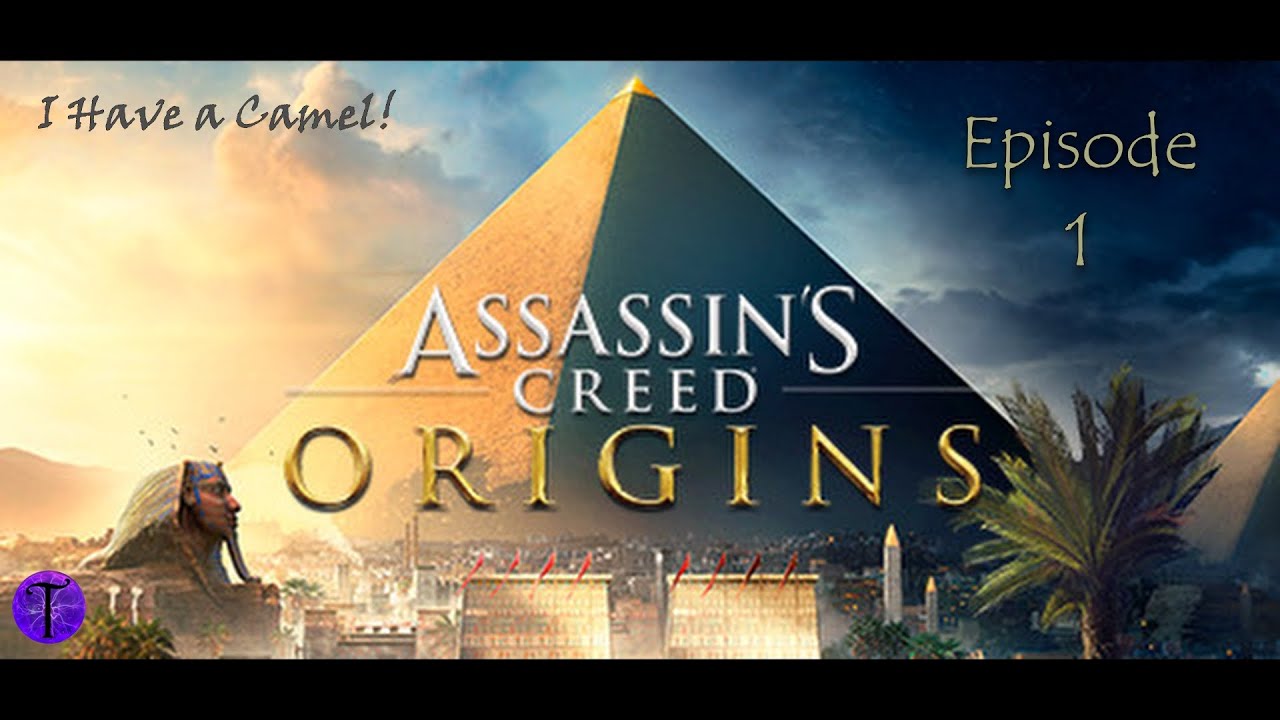 Assassin's Creed Origins ep1 Prologue Oasis Rudjek the Heron Hypatos ...