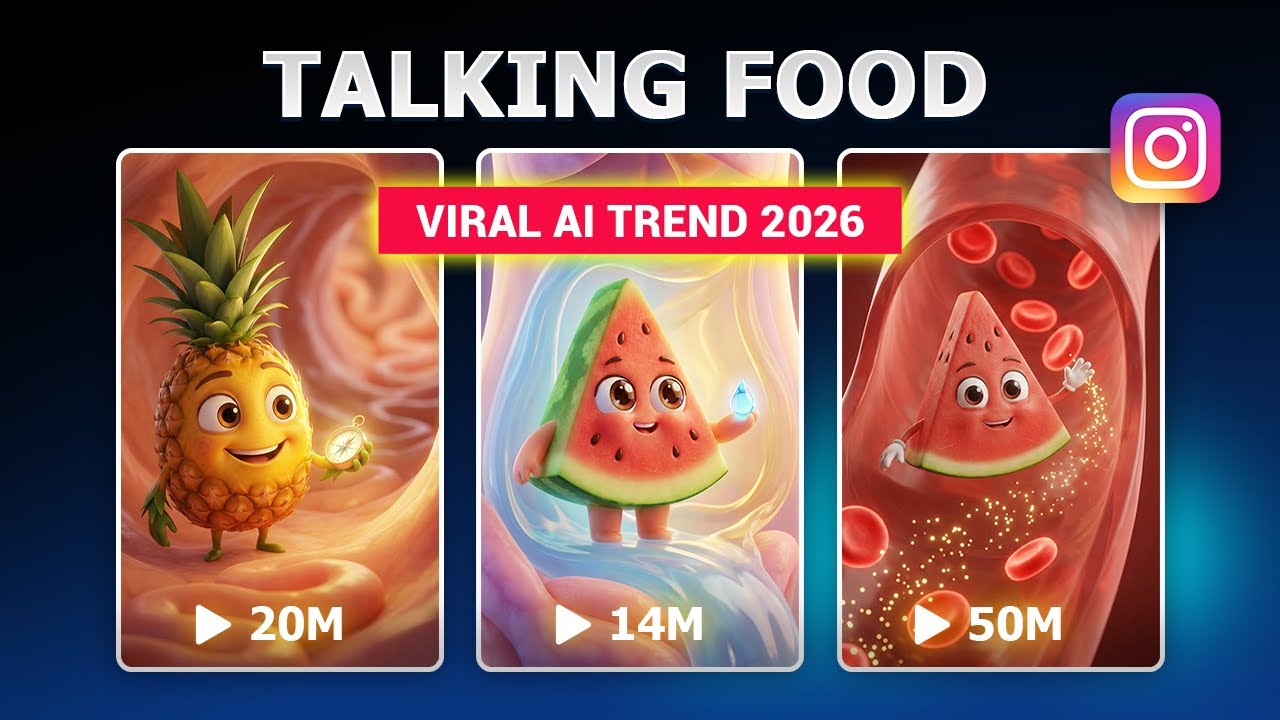 How to Make Viral Talking Fruit Videos in 5 Mins - YouTube