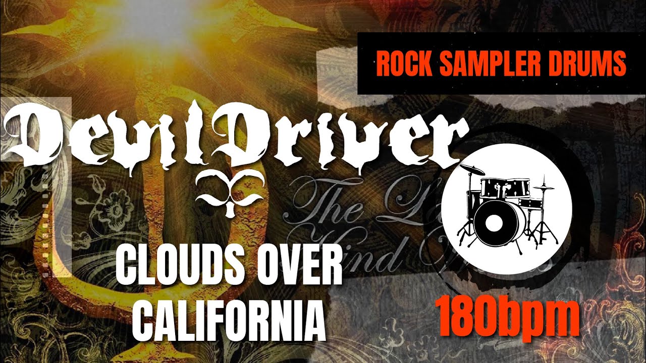 DevilDriver - Clouds Over California (DRUM TRACK) 🥁 - YouTube