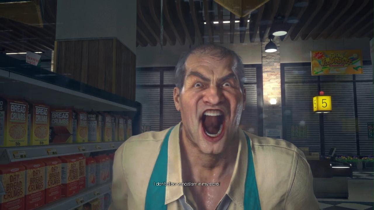 Steven The Supermarket Psychopath Boss Fight - Dead Rising Deluxe ...