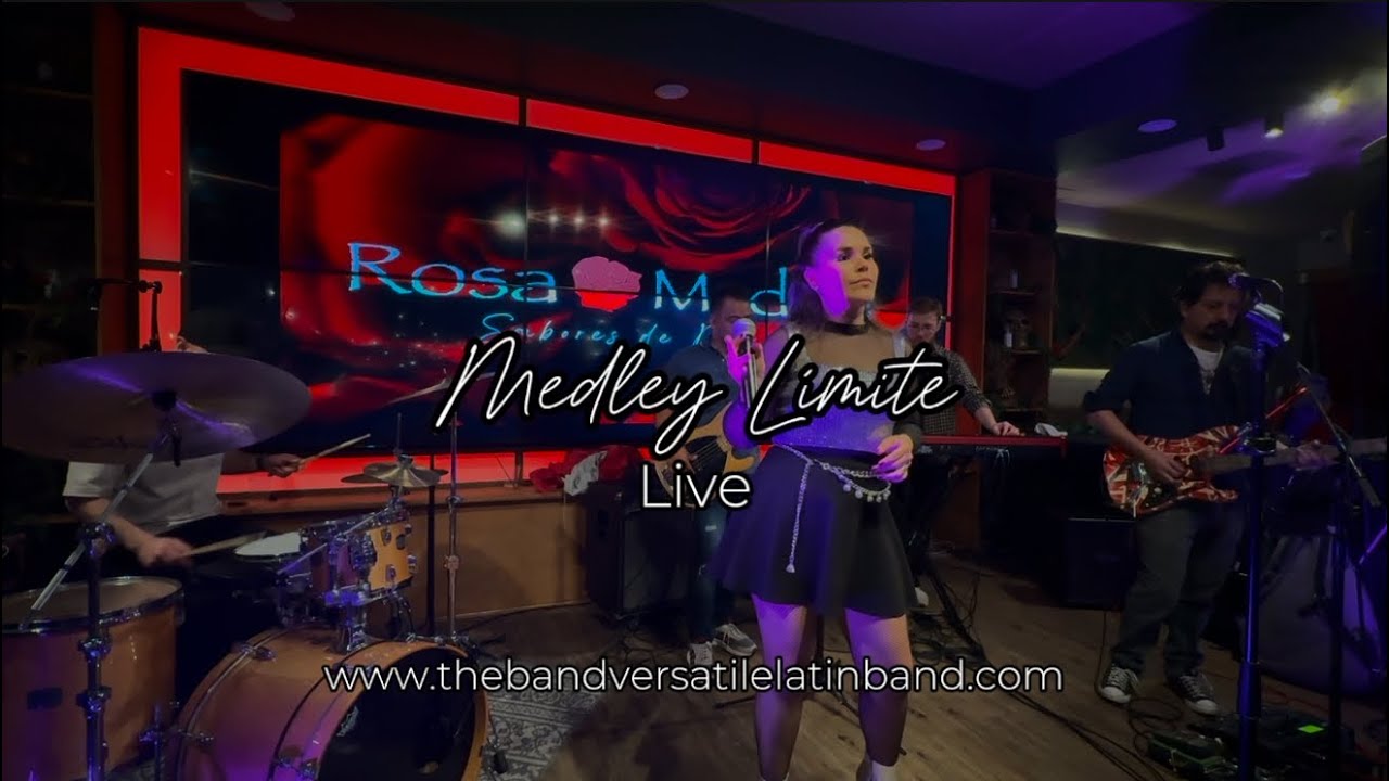 Medley Límite (Live) - THE Band Versatile Latin Band en Los Angeles ...