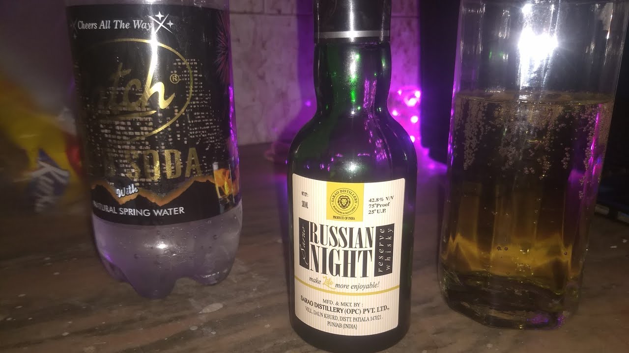 RUSSIAN NIGHT WHISKY 125RS HINDI REVIEW - YouTube