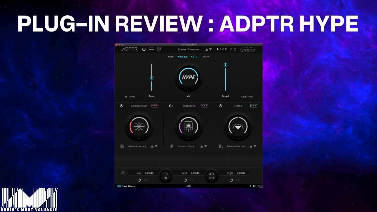 Plug-in Review : ADPTR - HYPE - YouTube
