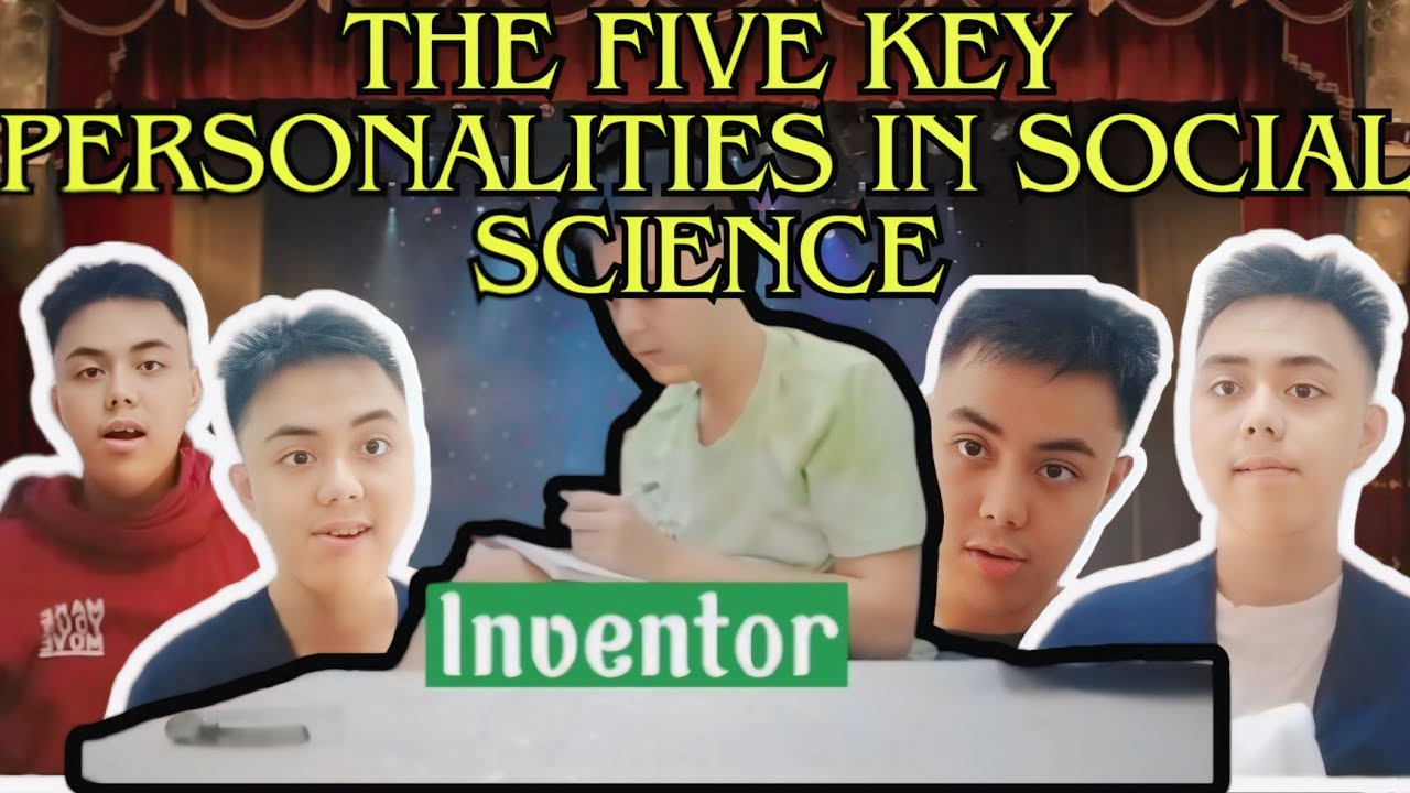The *Four* Key Personalities In Social Science || An Old School Project ...