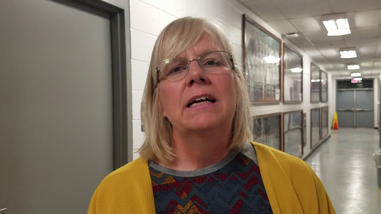Stephanie Findley after Manhattan Christian game -- Nov. 2, 2017 - YouTube