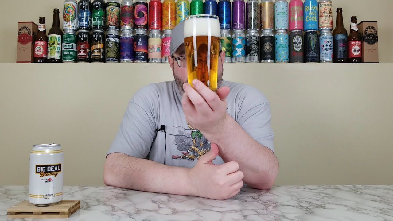 Original Golden Ale | Big Deal Brewing (Labatt USA) | Beer Review ...