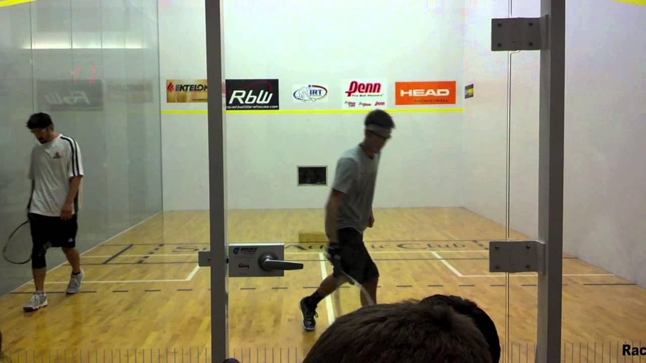 Ben Croft vs Chad Westwood Rose City 2012 Racquetball part 1 - YouTube