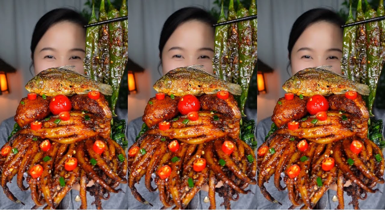 Time to eat! Today's meal is so delicious! So delicious that I can't ...