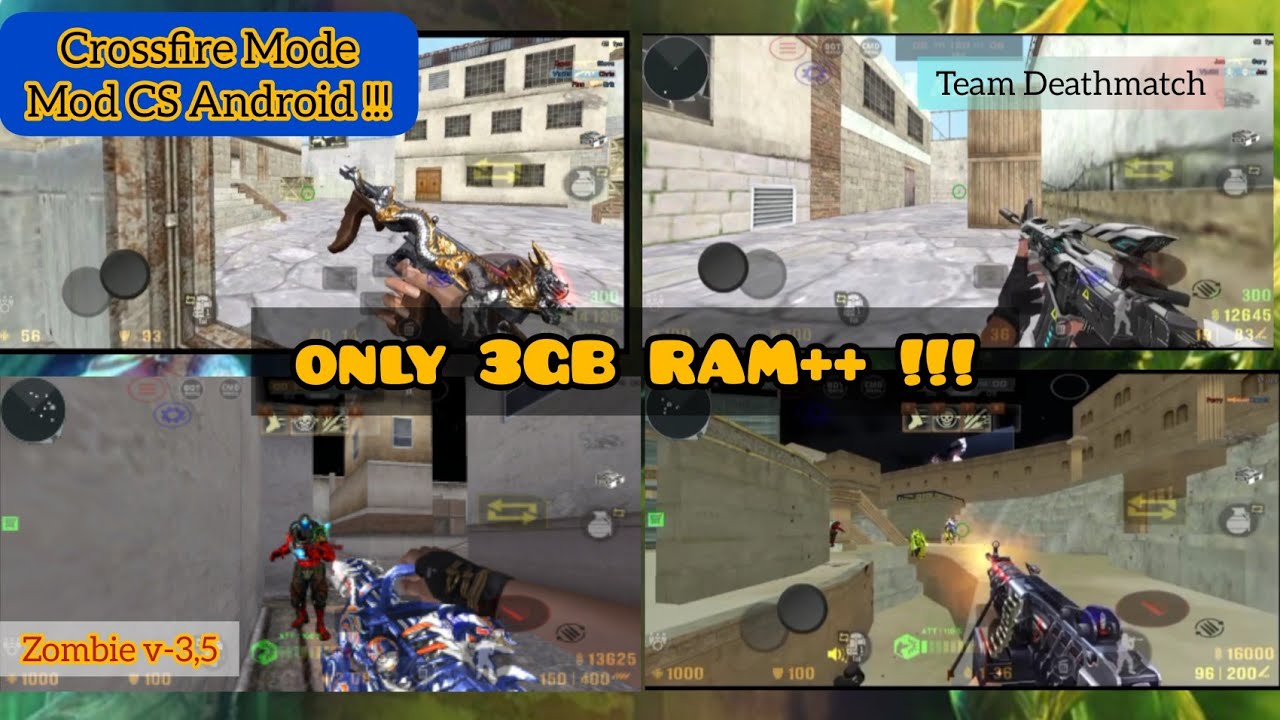 CROSSFIRE MOD CS ANDROID - Offline / Hotspot Multiplayer - YouTube